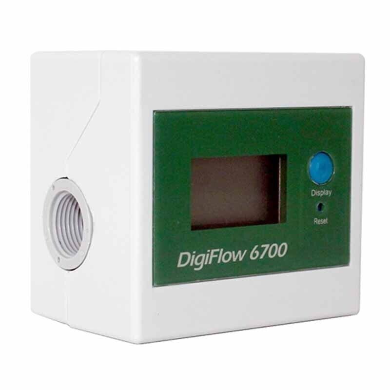 Digi Flow 6700M DigiFlow Volume Totalizer and Flow Rate Indicator Count ...